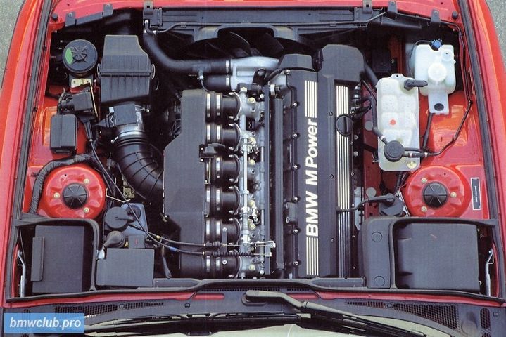 Двигатель BMW S38B36: описание, характеристики, обслуживание